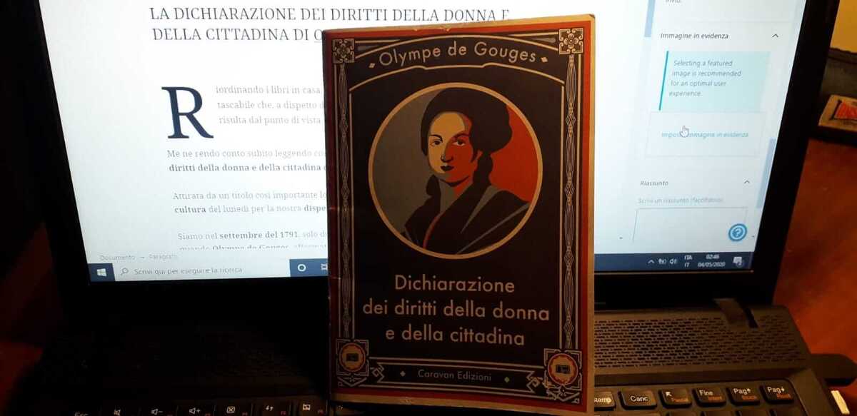 LA DICHIARAZIONE DEI DIRITTI DELLA DONNA E DELLA CITTADINA DI OLYMPE DE ...